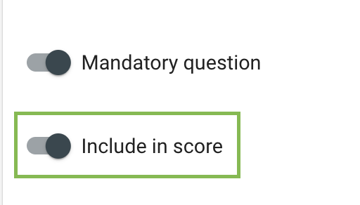 Score Forms – Clinical